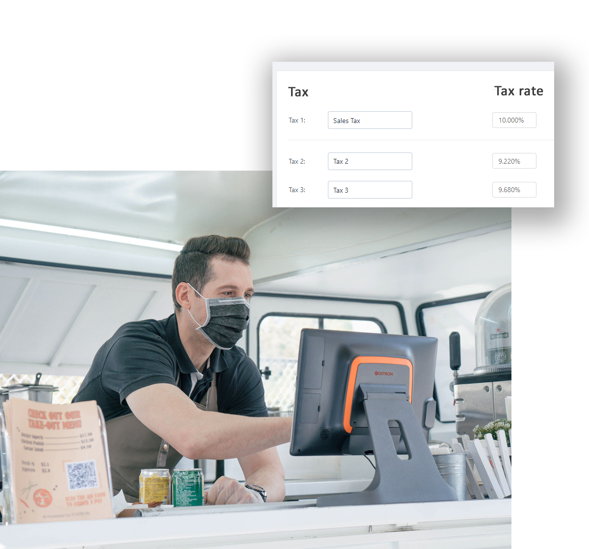 Best POS System for Food Trucks | POSTRON | Restaurant POS Solutions