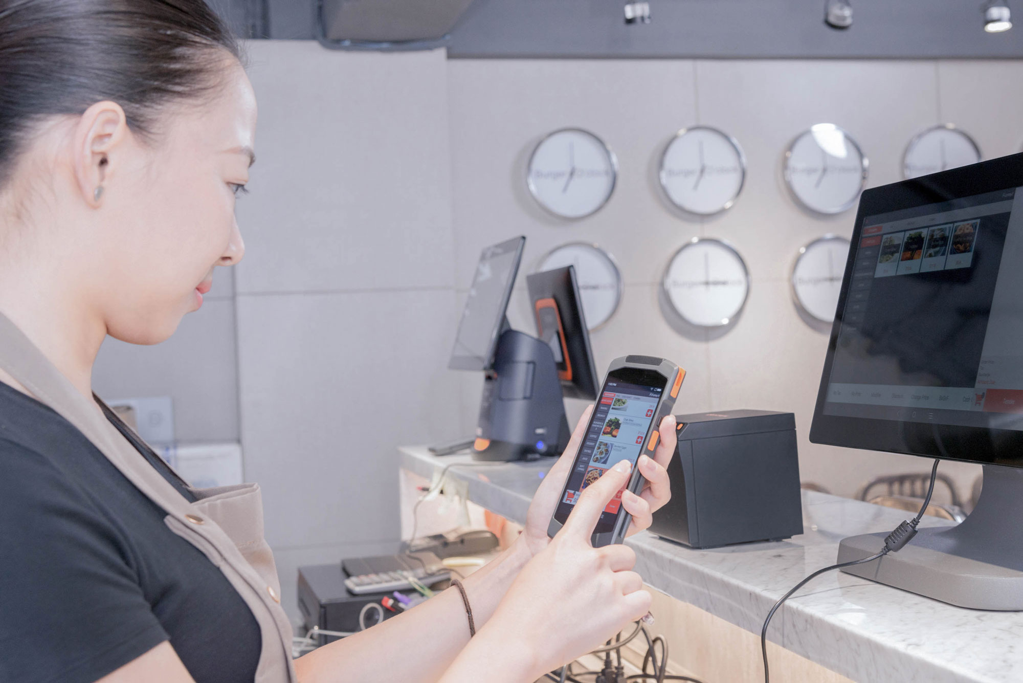 Handheld POS Terminal | POSTRON | Restaurant POS Solutions